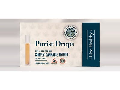 Treeworks Mini Purist Drops 1mL 10mg - Olde World Remedies